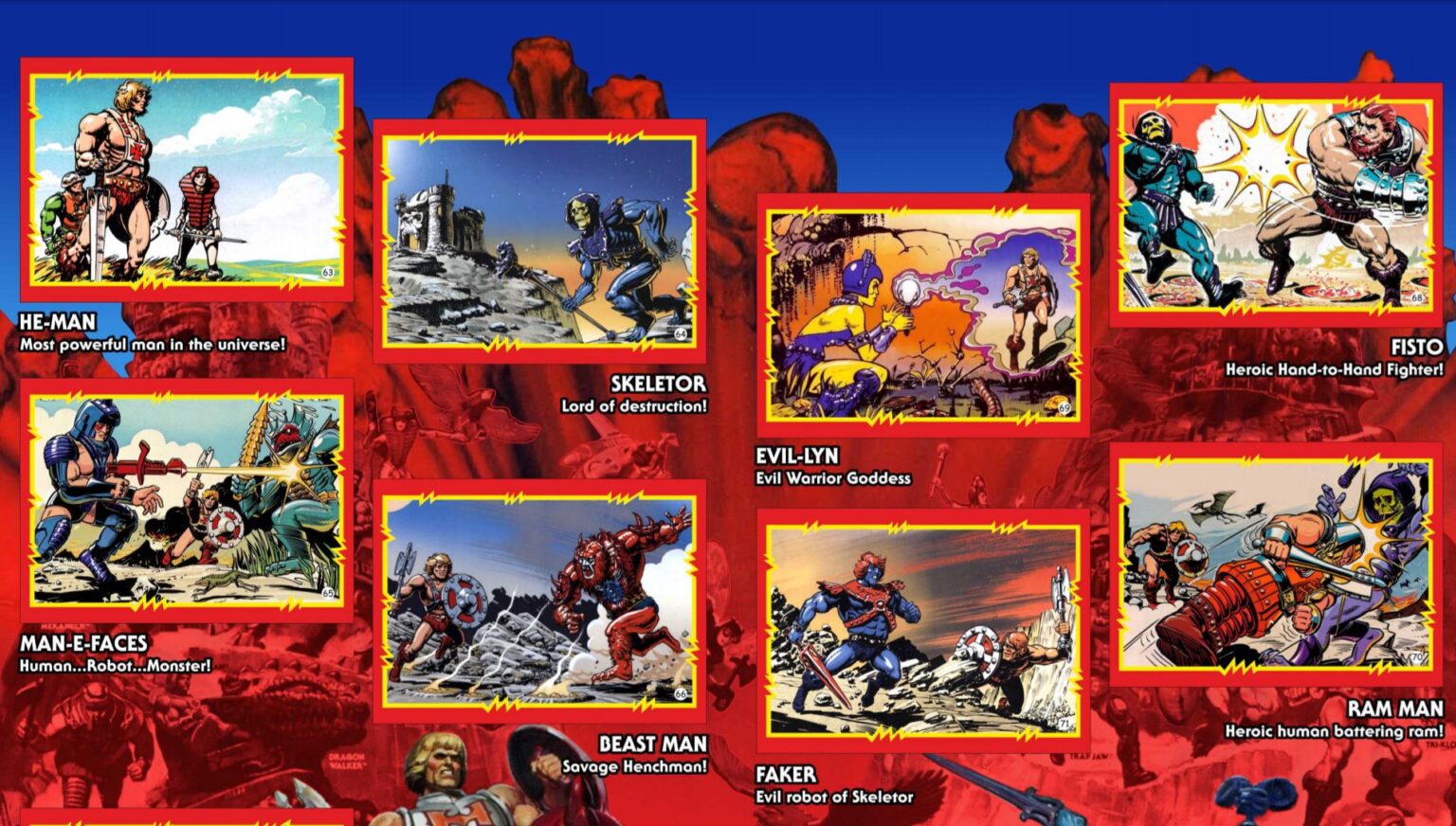 Universo Retro | Sticker Album He-Man