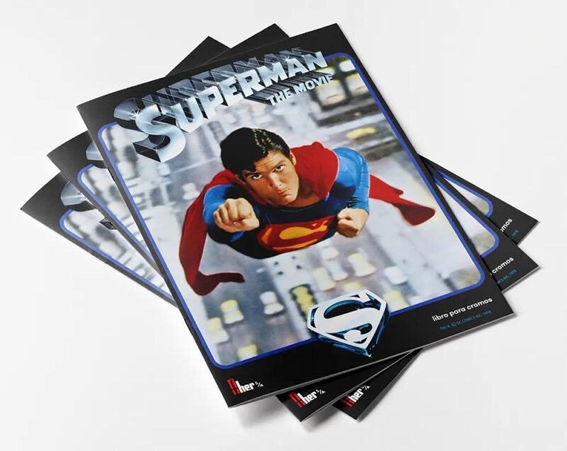 Universo Retro | Álbum de Figus + Naipes Superman 1978
