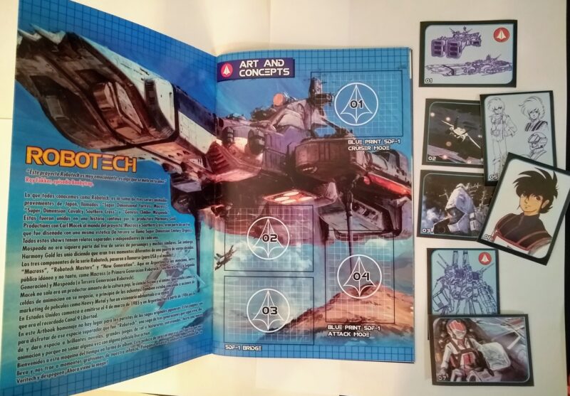 Universo Retro | Sticker Album Robotech
