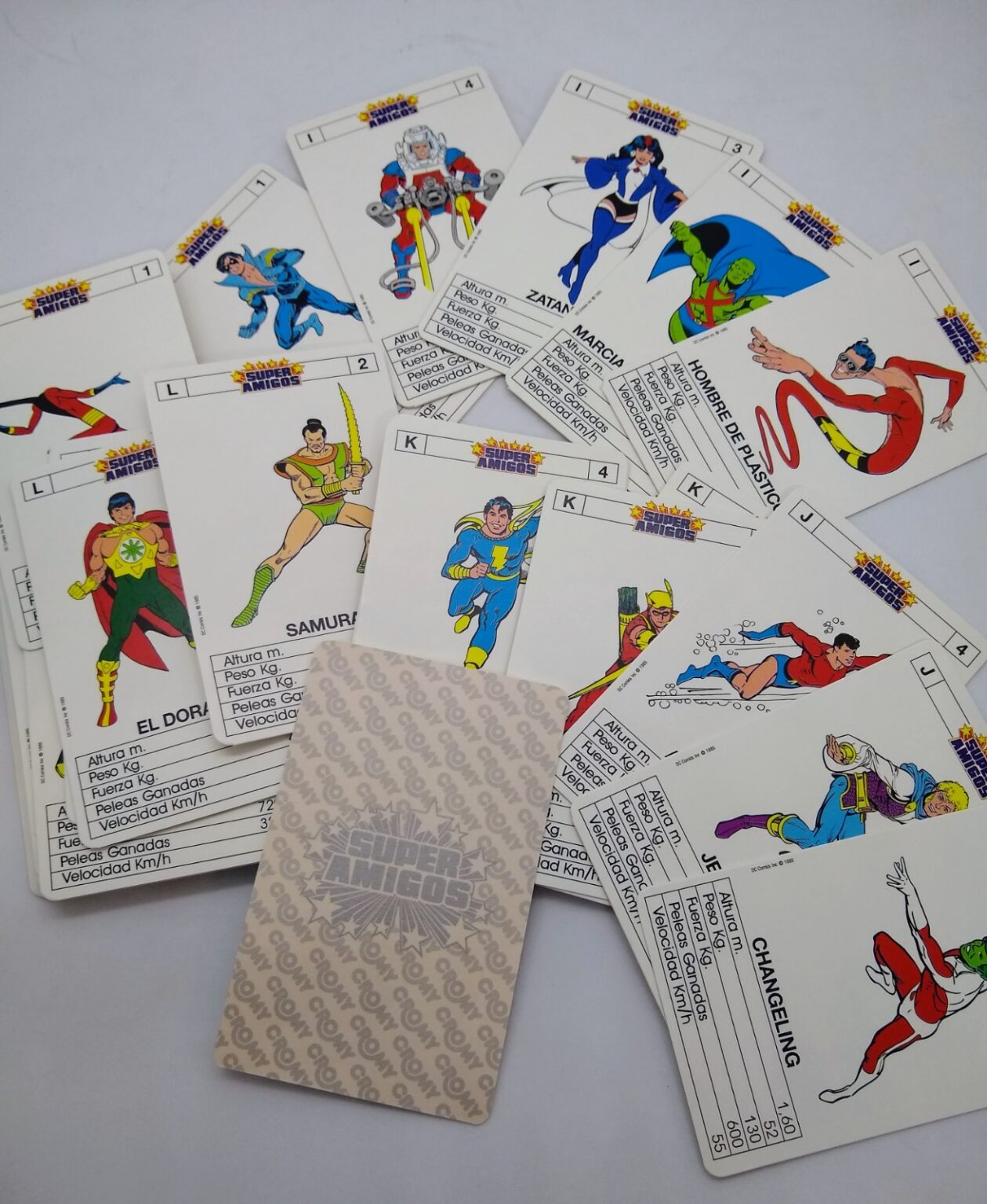 Universo Retro | Naipes Super Amigos 3 (SA3)