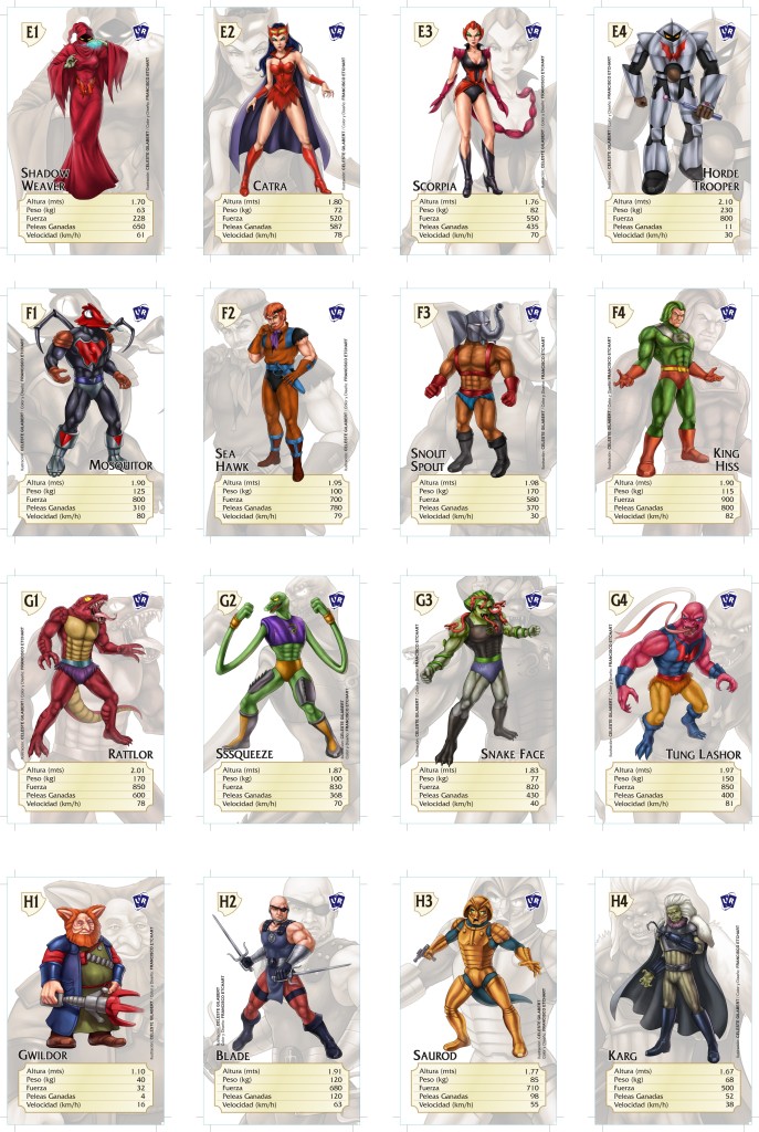 Universo Retro | Cartas She-Ra