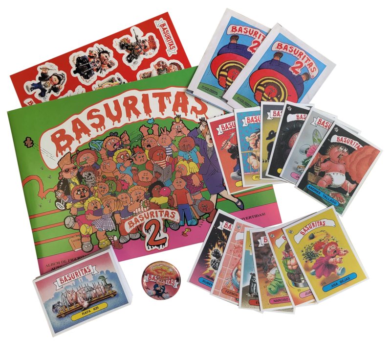 Universo Retro | Álbum Basuritas 2 (Kit)